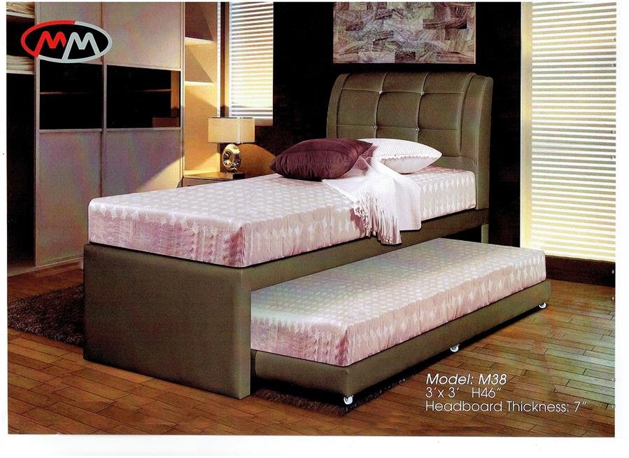 Divan Bed Frame Single Size + Pull out M38 | Building Materials Online