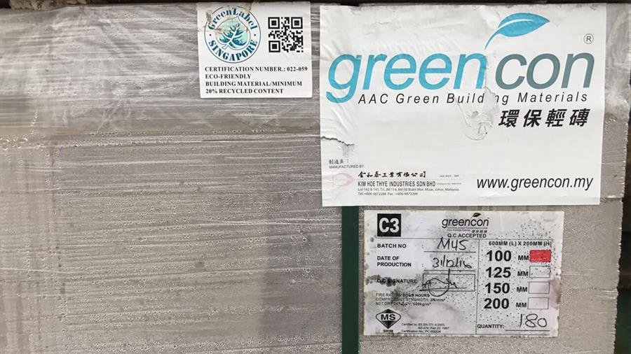 Green Con AAC Block | Building Materials Online