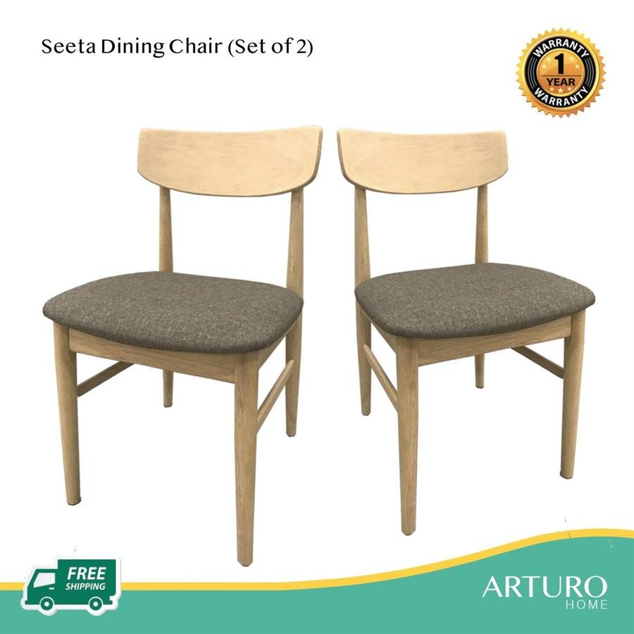 Arturo - Seeta Dining Chair (Set of 2)/ Side Chair/ Mid-century Design ...