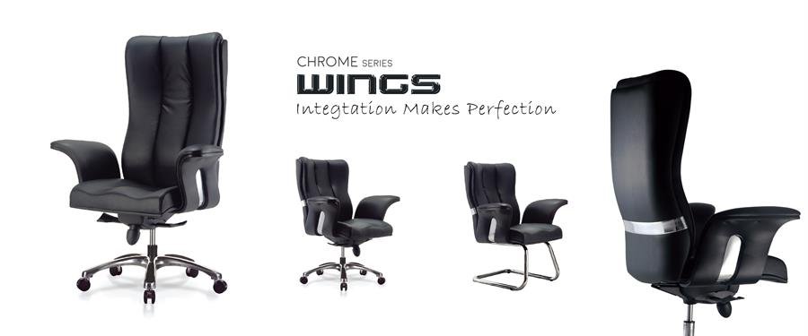 Office Chair Wings (Black) | Building Materials Online