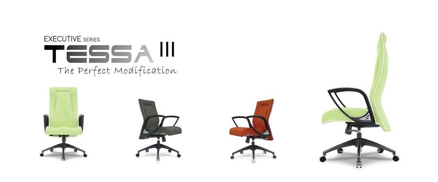 Office Chair Tessa III (Light Green) | Building Materials Online