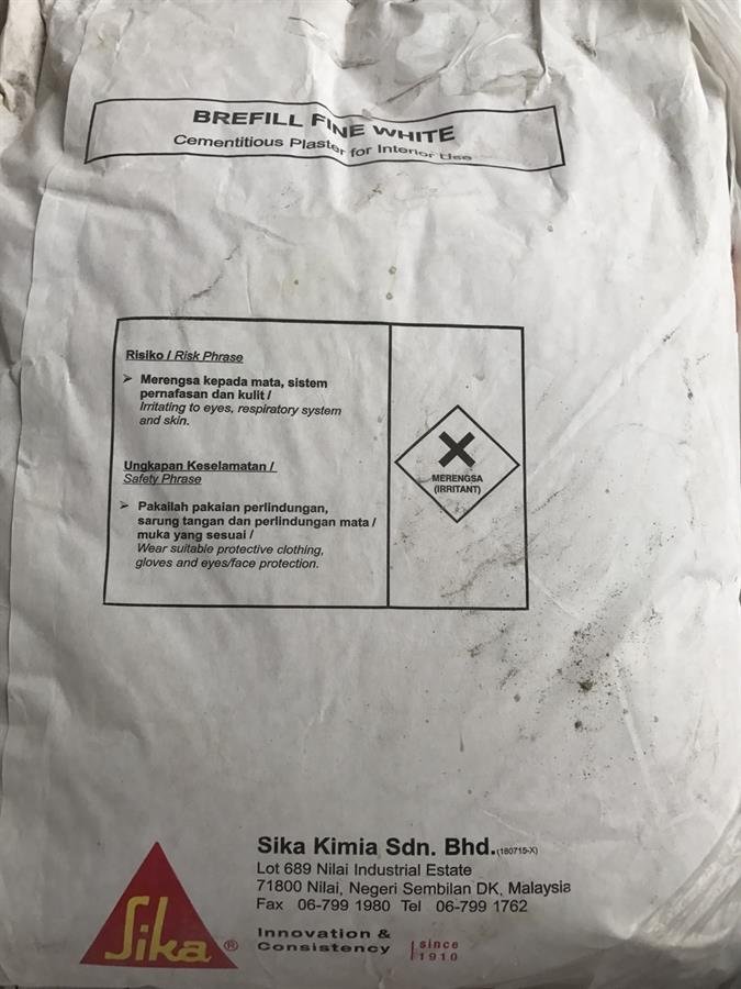 Sika Cementitious Plaster (interior) | Building Materials Online