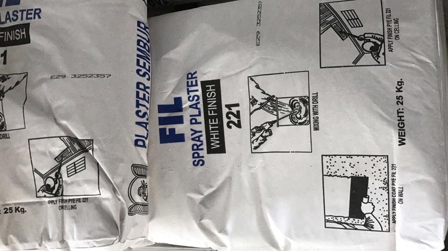 FIL Spray Plaster White Finish 221 | Building Materials Online