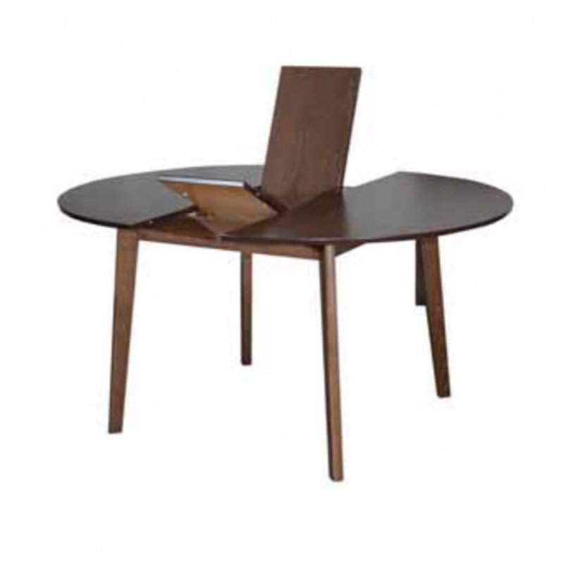 CARTIER 4ft solid beech wood extension dining table-walnut | Building ...