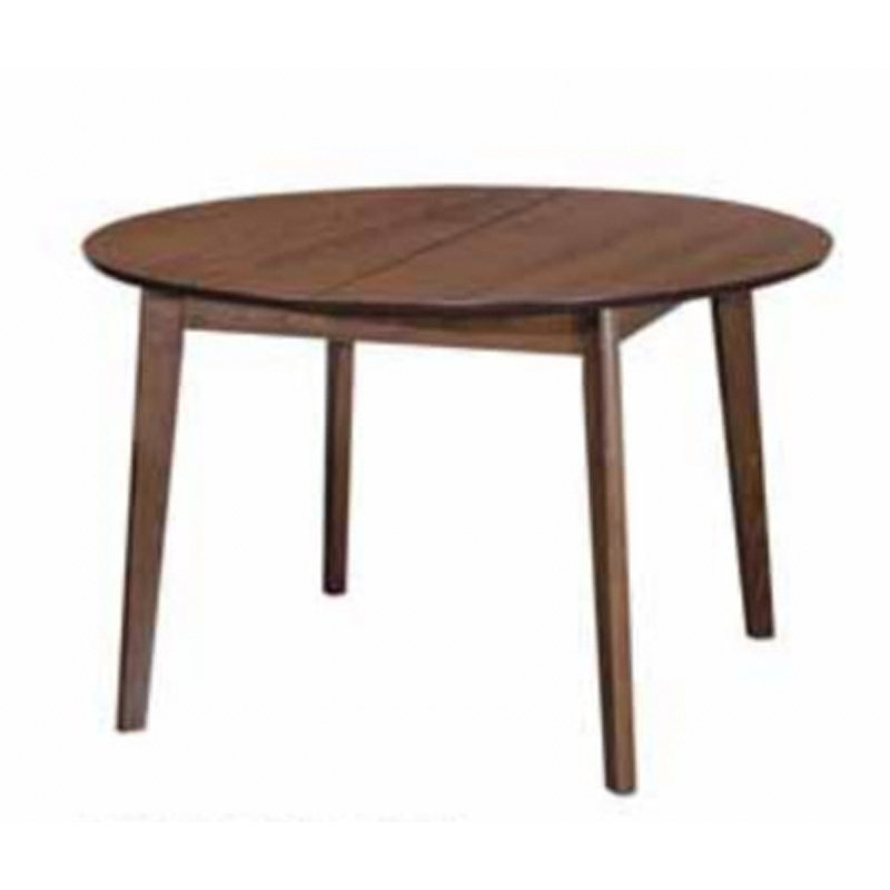 CARTIER 4ft solid beech wood extension dining table-walnut | Building ...