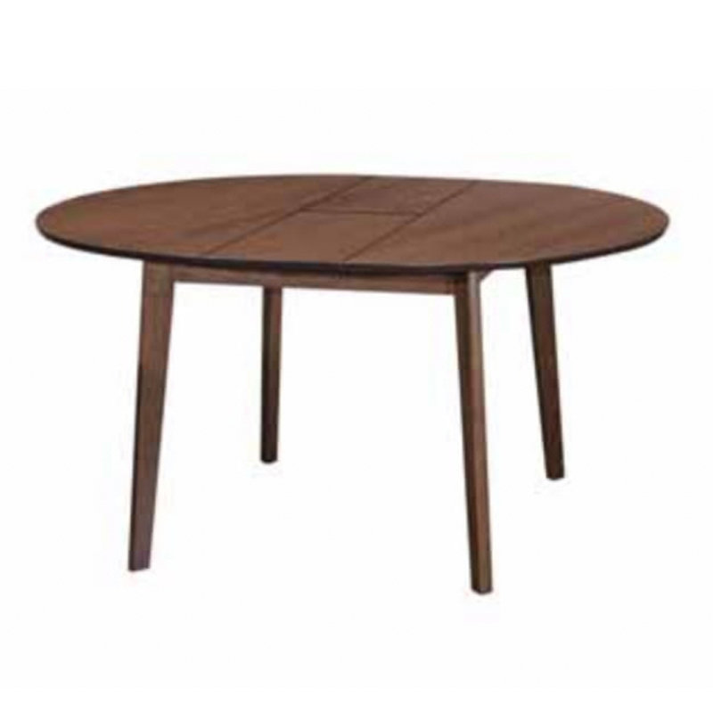 CARTIER 4ft solid beech wood extension dining table-walnut | Building ...