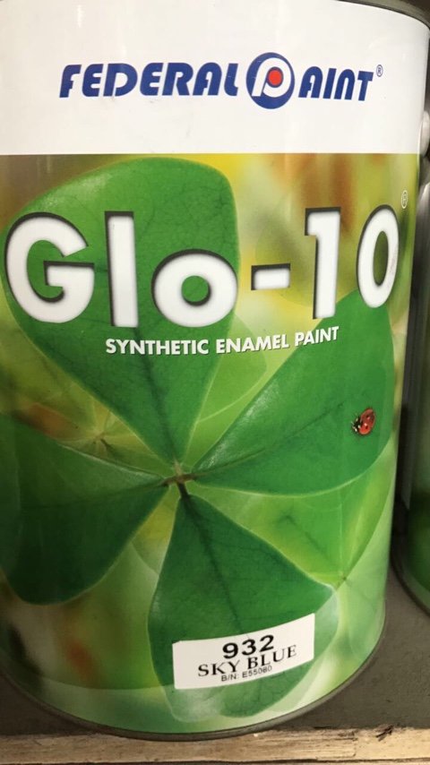 Federal Paint Glo-10 Synthetic Enamel Paint | Building Materials Online