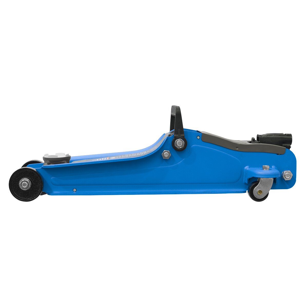 Trolley Jack 2tonne Low Entry Short Chassis - Blue | Building Materials ...