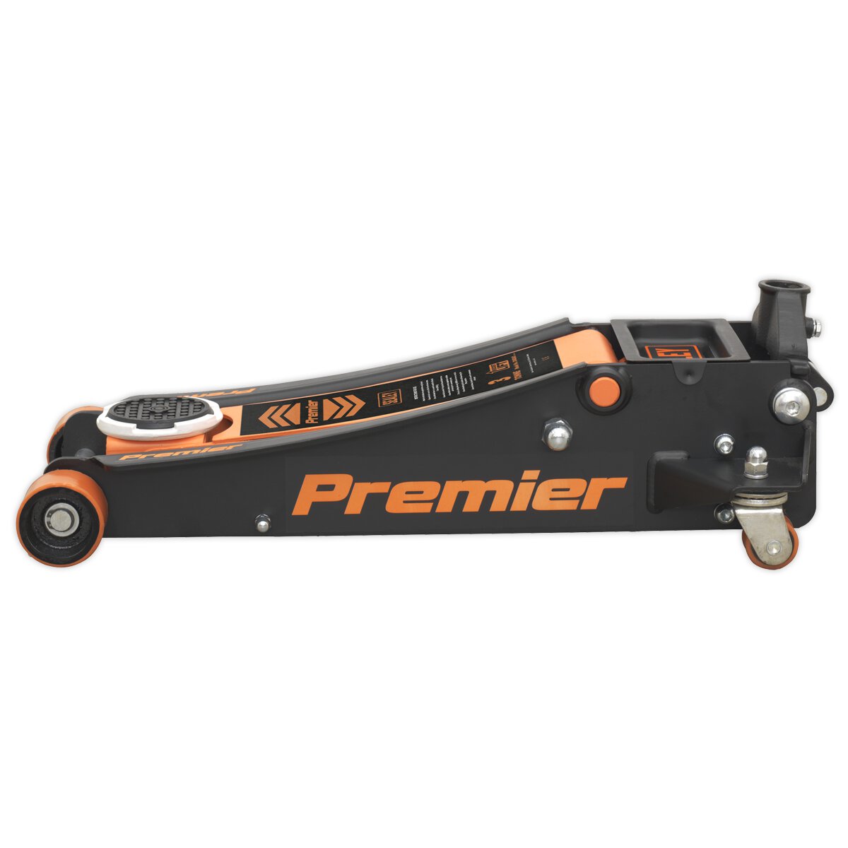 Trolley Jack 3tonne Rocket Lift Orange | Building Materials Online