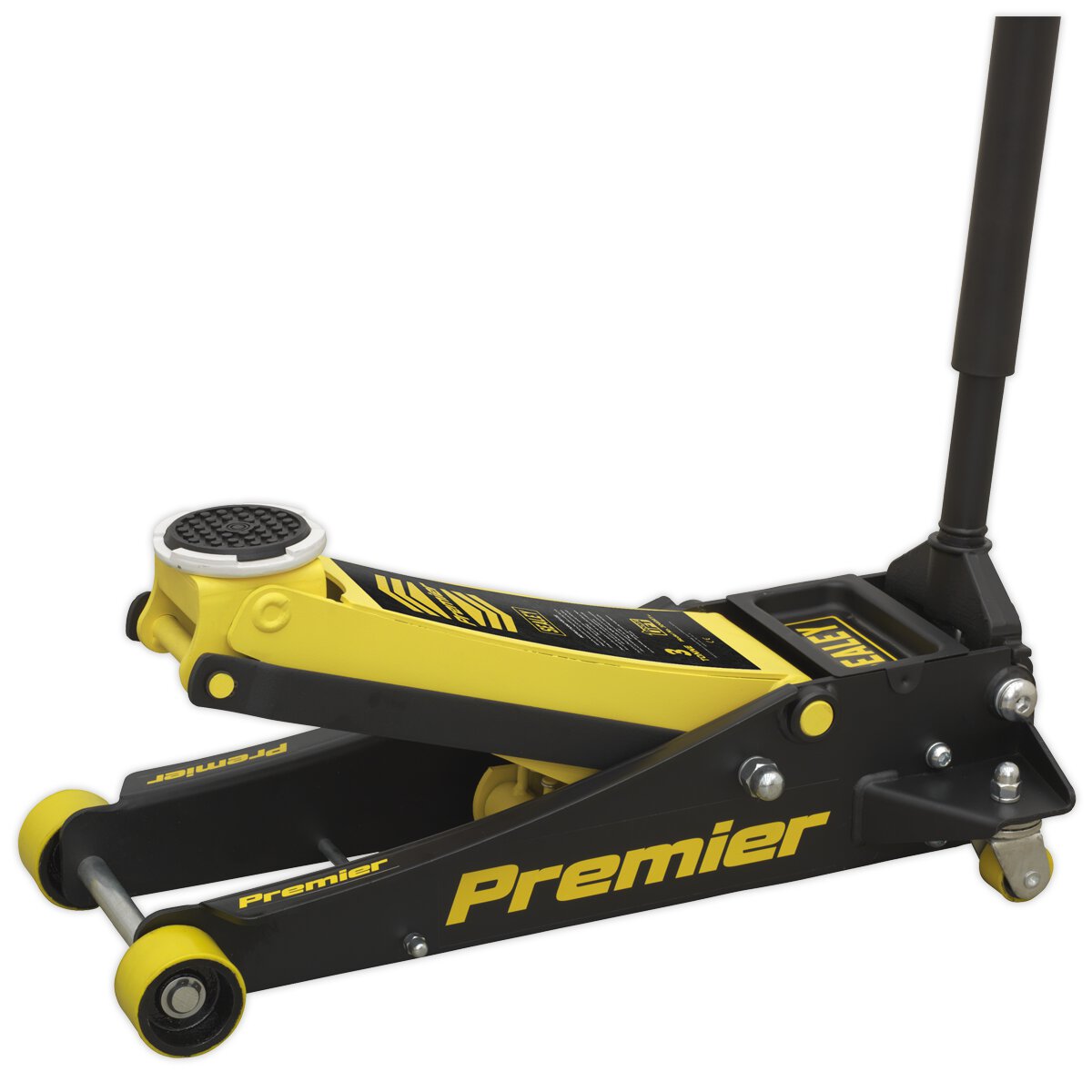 Trolley Jack 3tonne Rocket Lift Yellow | Building Materials Online