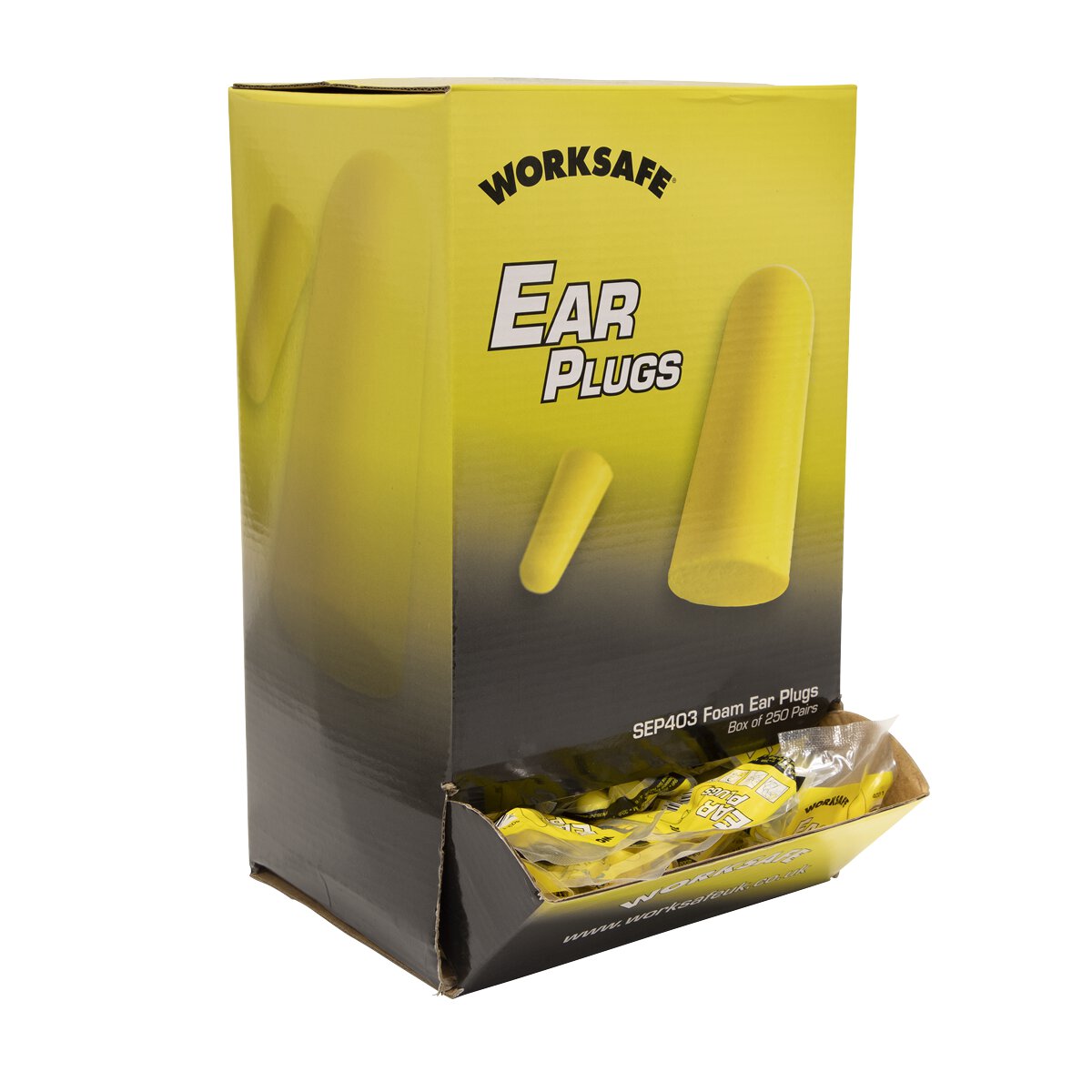 Ear Plugs - Box of 250 Pairs | Building Materials Online
