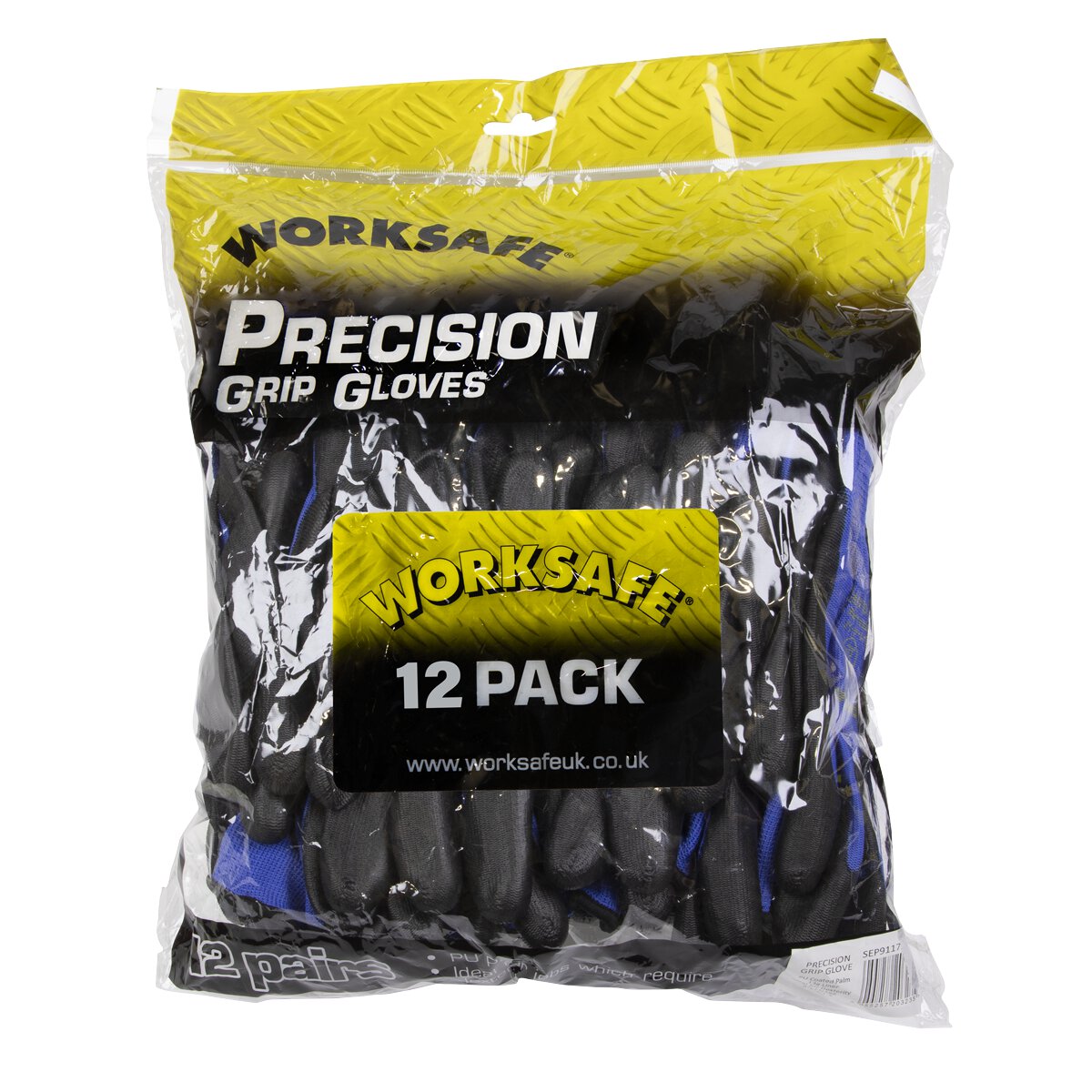 Lightweight Precision Grip Gloves (Large) - Pack of 12 Pairs | Building ...