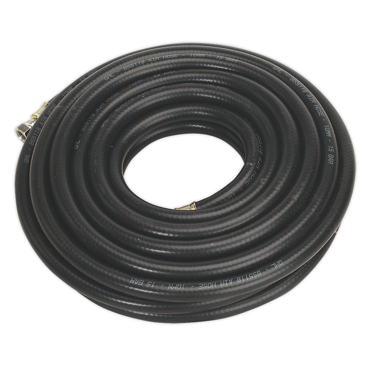 Air Hose 10m x Ø10mm with 1/4"BSP Unions Heavy-Duty | Building ...