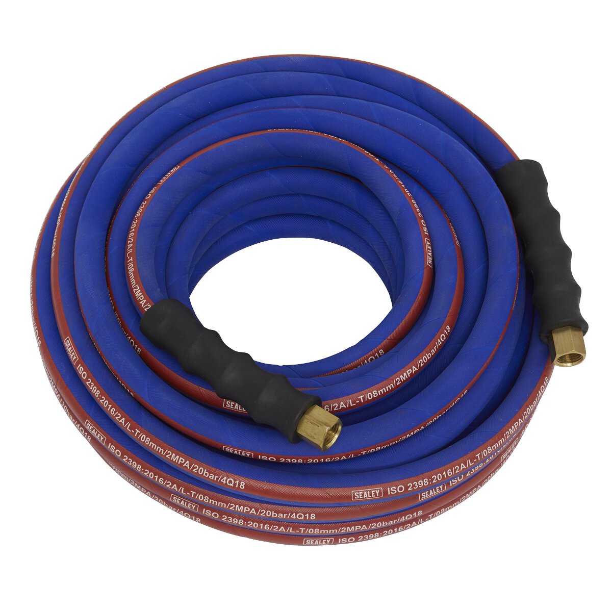 Air Hose 15m x Ø8mm with 1/4"BSP Unions Extra-Heavy-Duty | Building ...