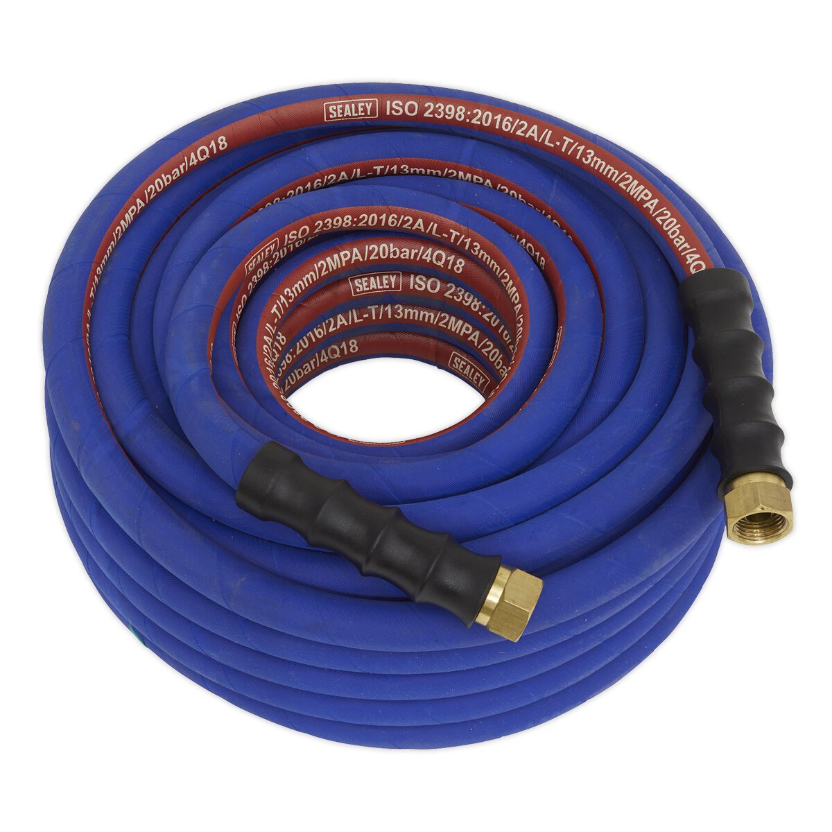 Air Hose 20m x Ø13mm with 1/2"BSP Unions Extra-Heavy-Duty | Building ...
