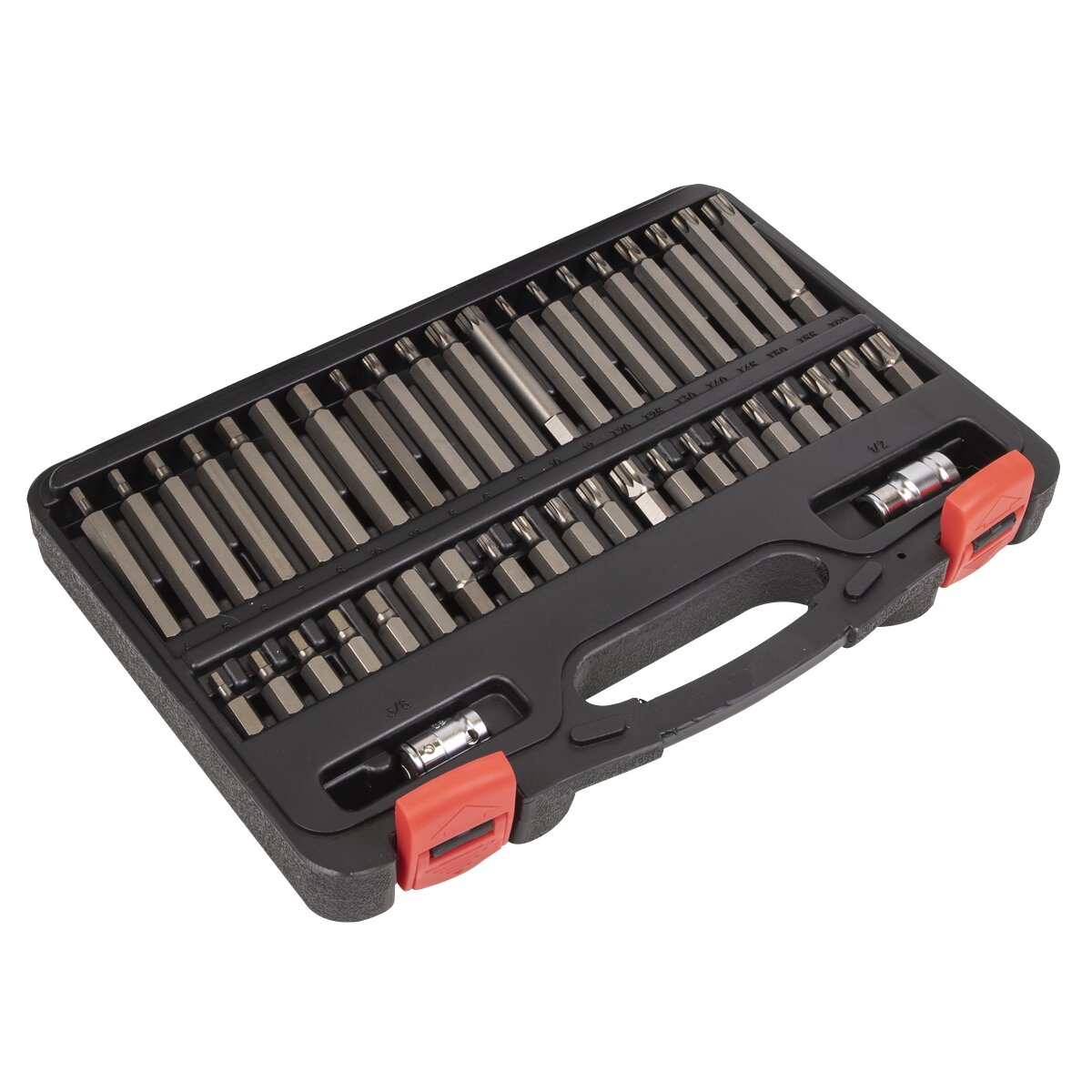 TRX-Star*/Hex/Spline Bit Set 42pc 3/8" & 1/2"Sq Drive | Building ...