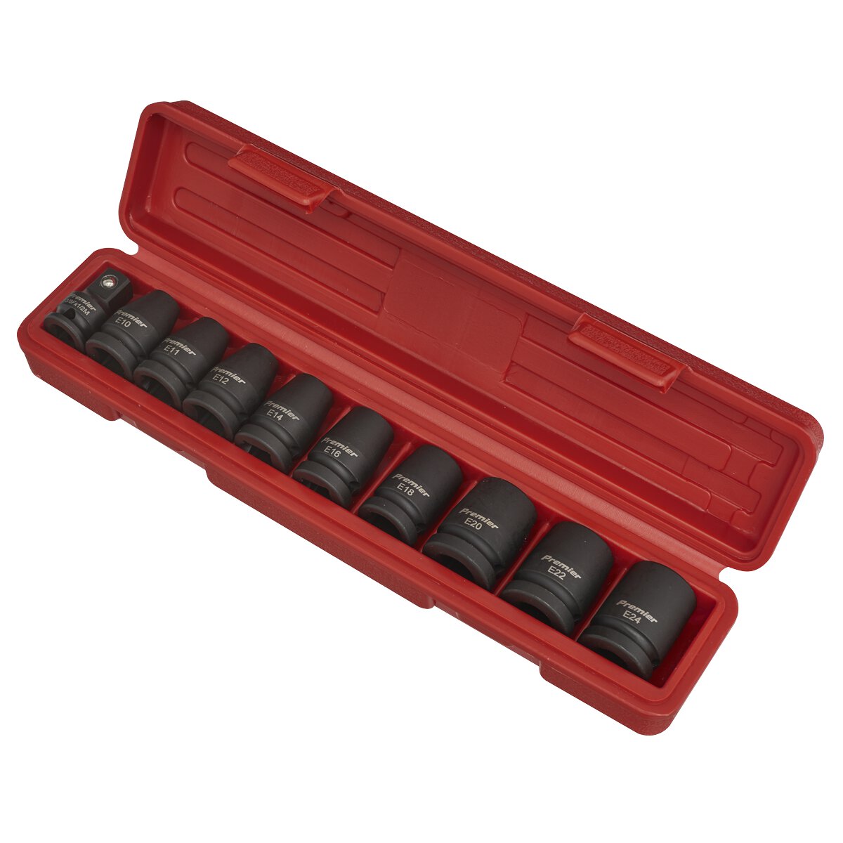 Impact TRX-Star* Female Socket Set 10pc 1/2"Sq Drive | Building ...