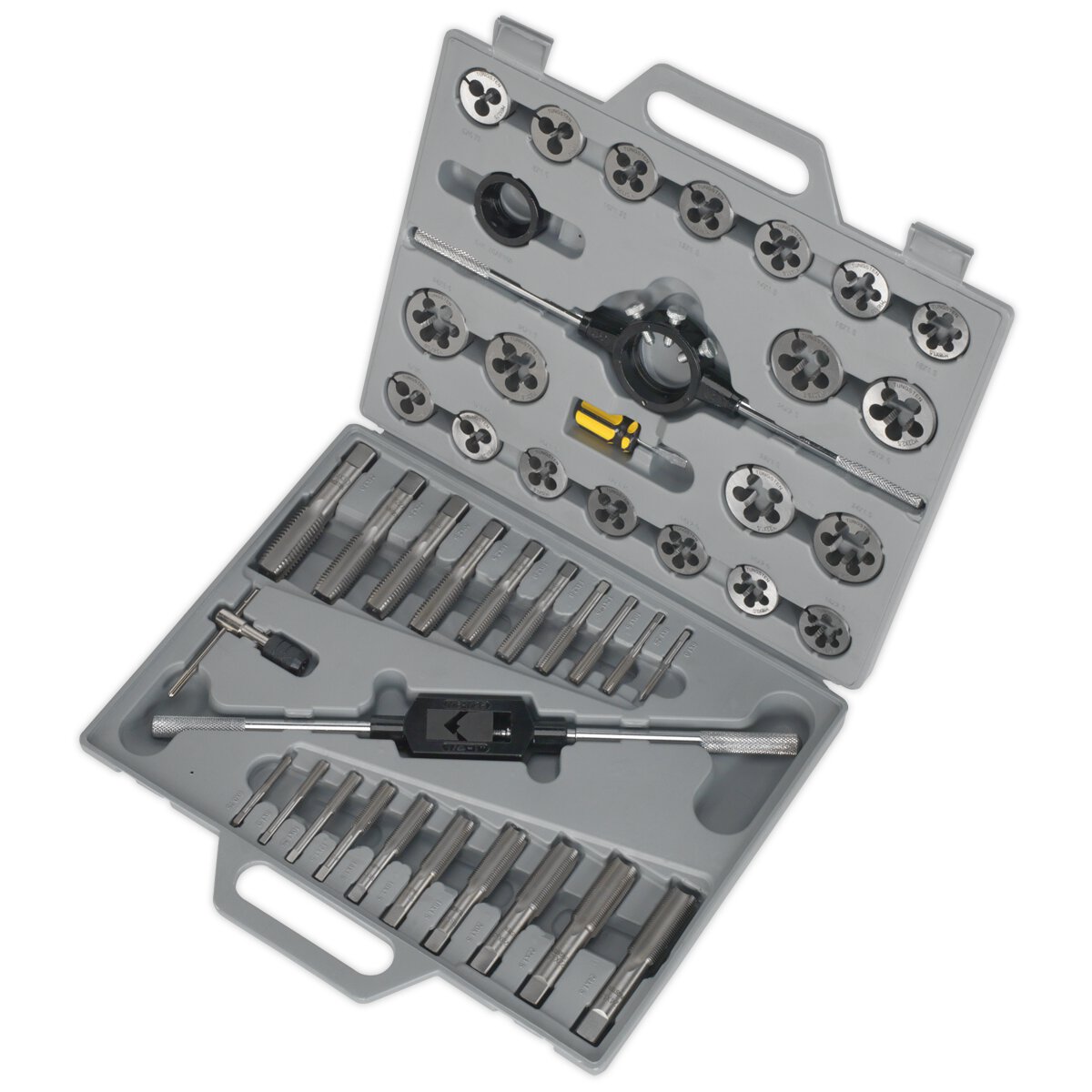 Tap & Die Set 45pc Split Dies Metric | Building Materials Online
