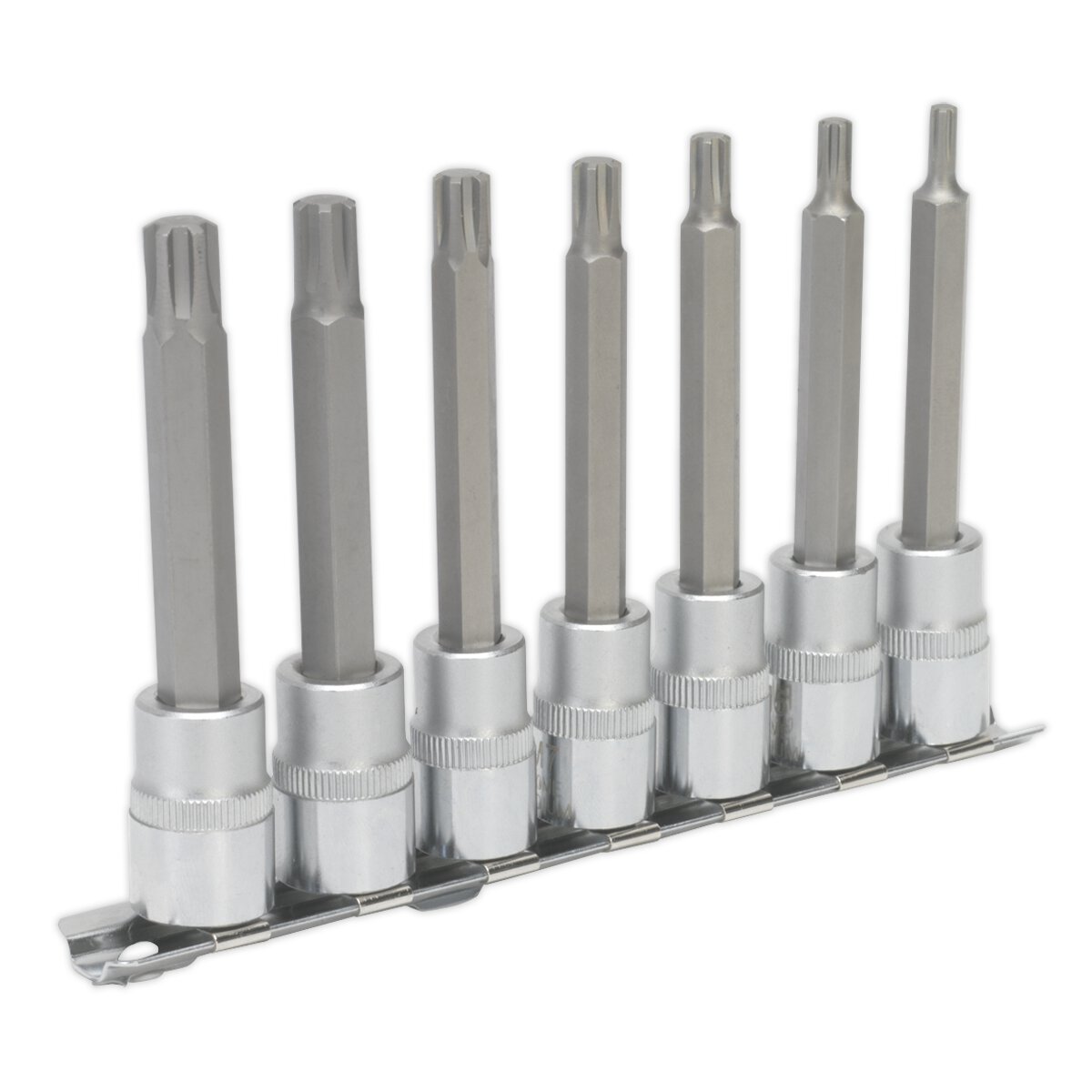 Ribe Socket Bit Set 7pc 3/8"Sq Drive 95mm | Building Materials Online