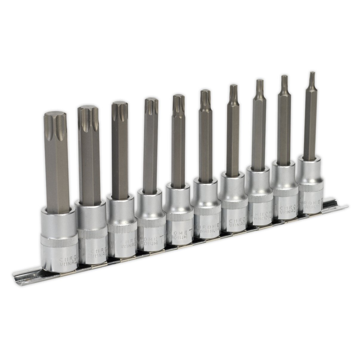 TRX-Star* Socket Bit Set 10pc 1/2"Sq Drive 100mm | Building Materials ...