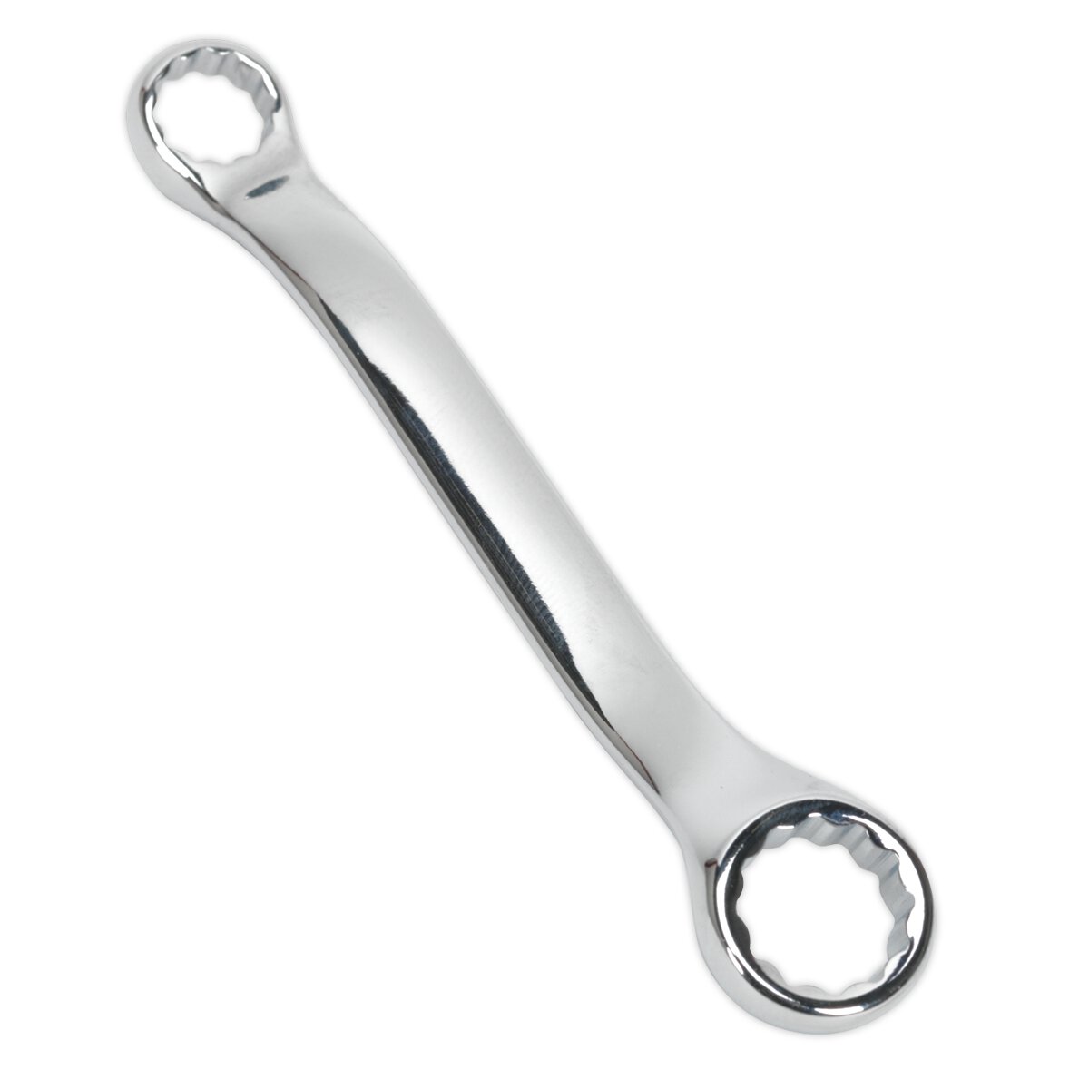 Double End Ring Spanner Offset Stubby 10 x 13mm | Building Materials Online