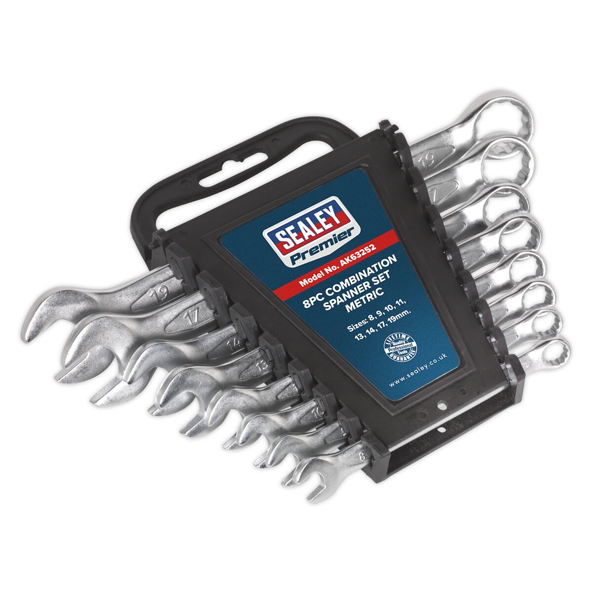 Combination Spanner Set 8pc Cold Stamped Metric | Building Materials Online