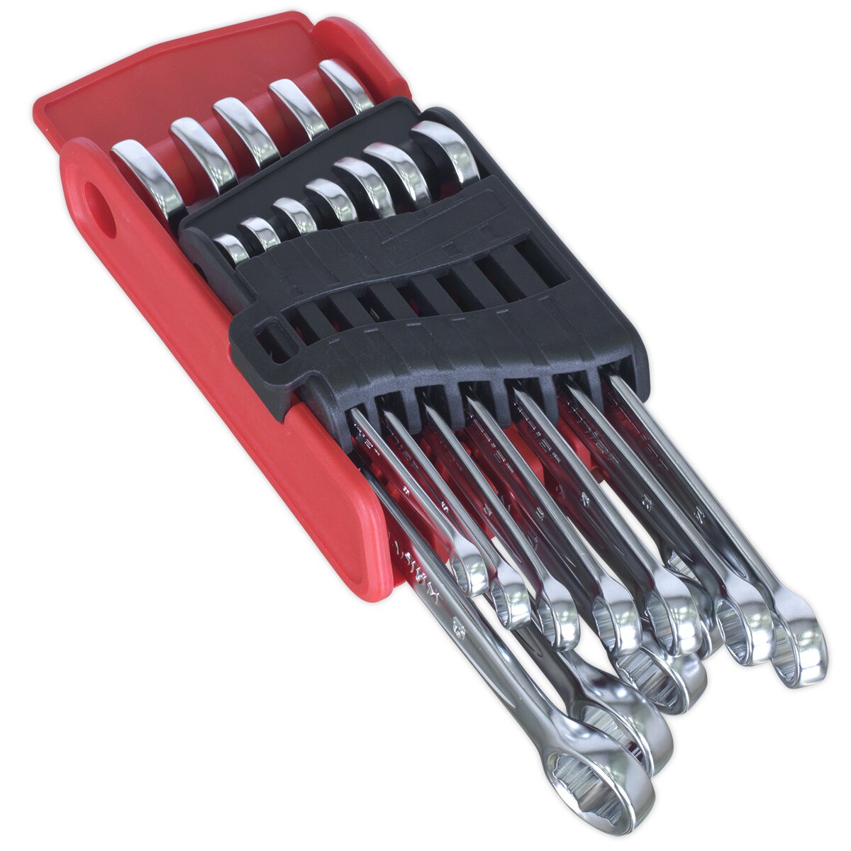 Combination Spanner Set 12pc Lock-On™ 6pt - Metric | Building Materials ...