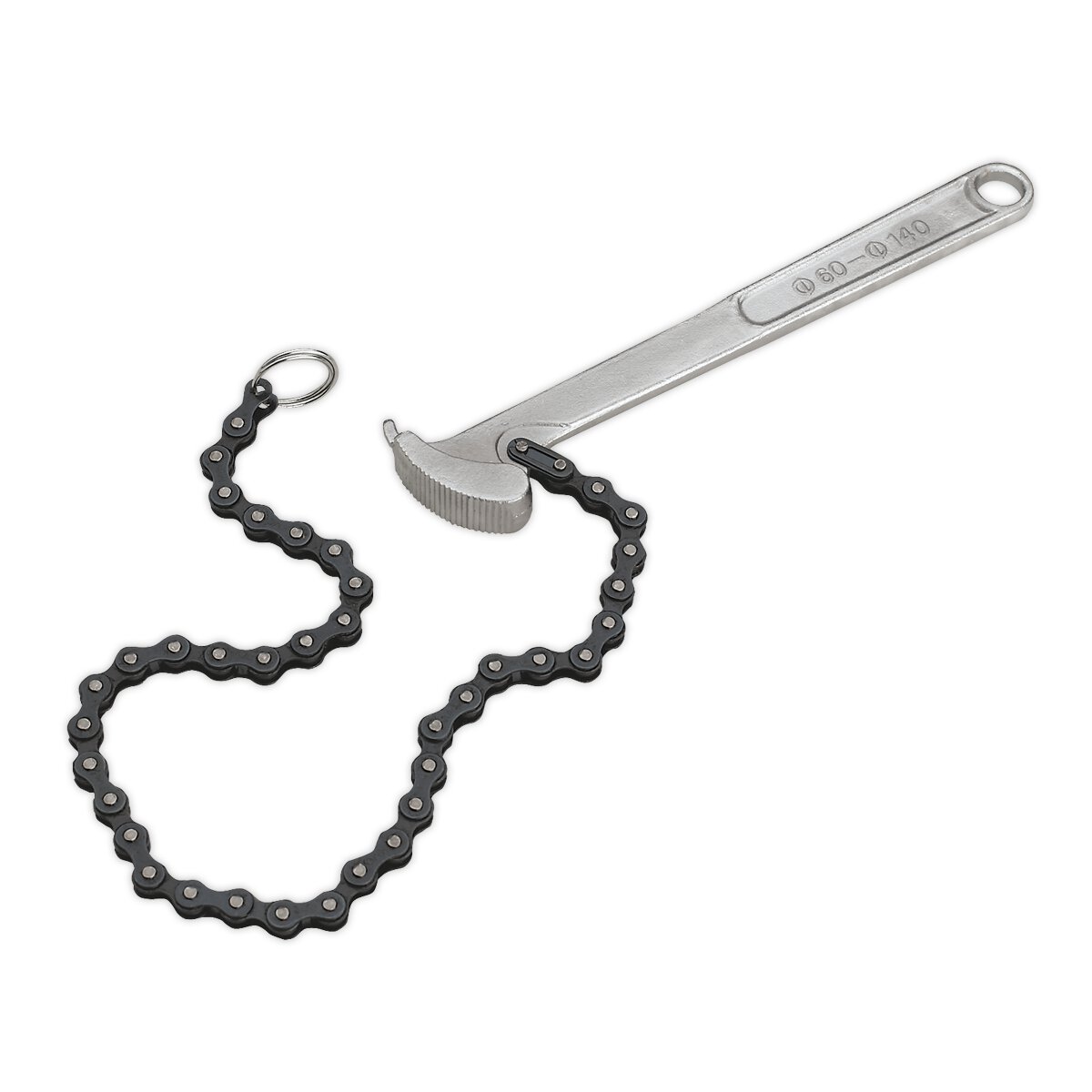 Oil Filter Chain Wrench Ø60-140mm Capacity | Building Materials Online