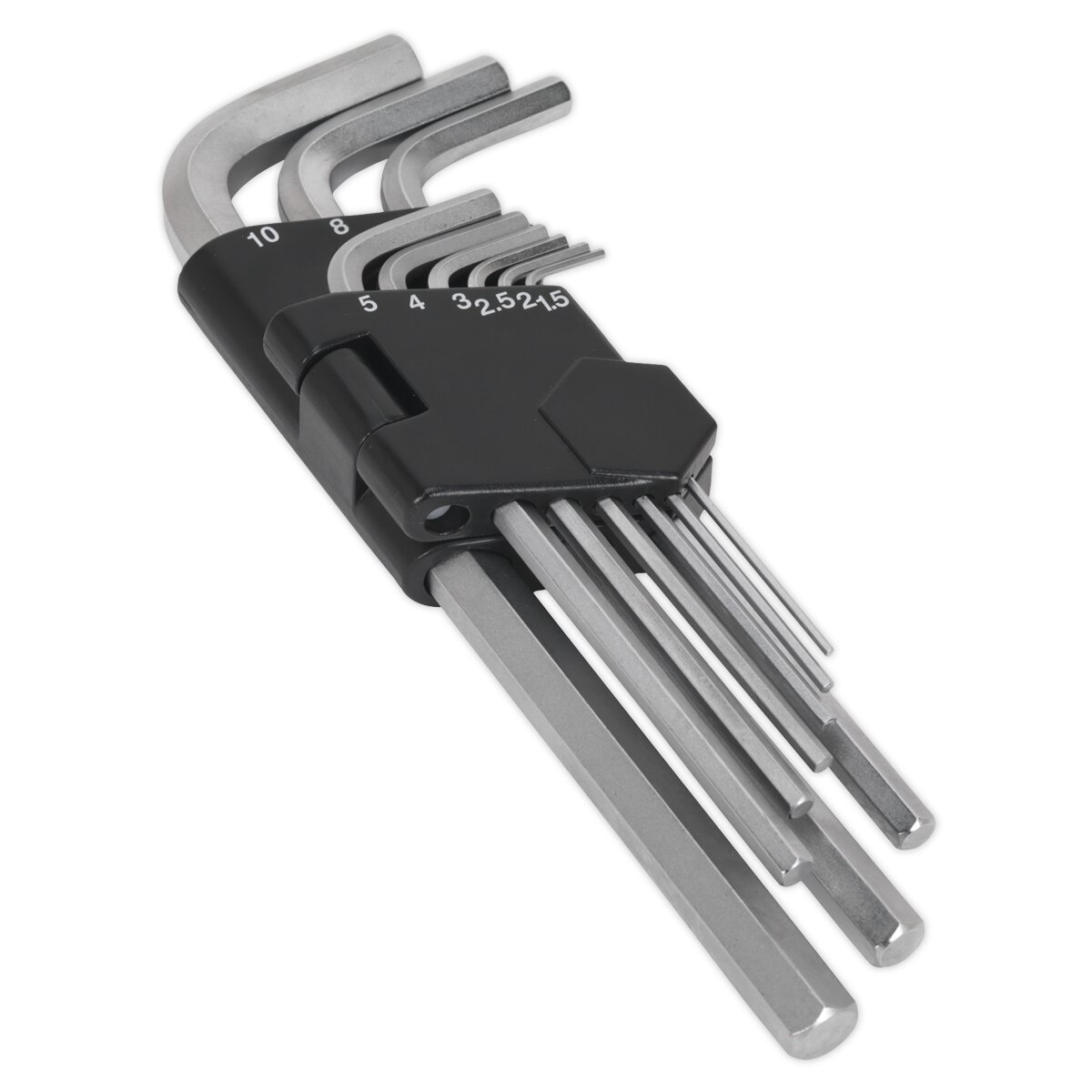Hex Key Set 9pc Long Metric | Building Materials Online