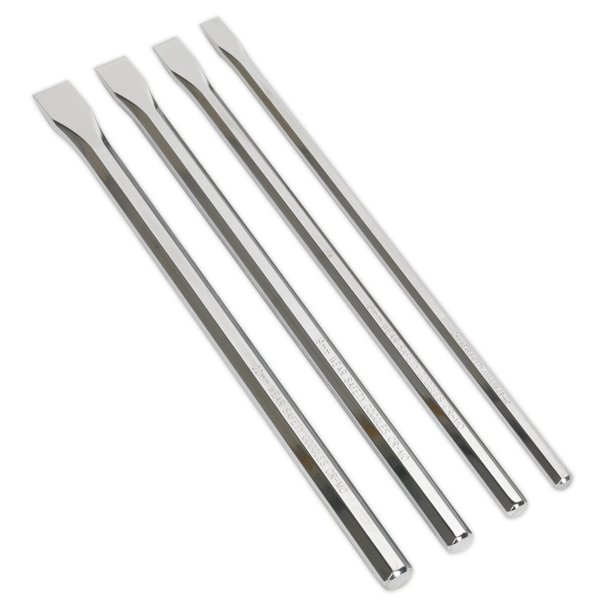 Chisel Set 4pc Extra Long | Building Materials Online