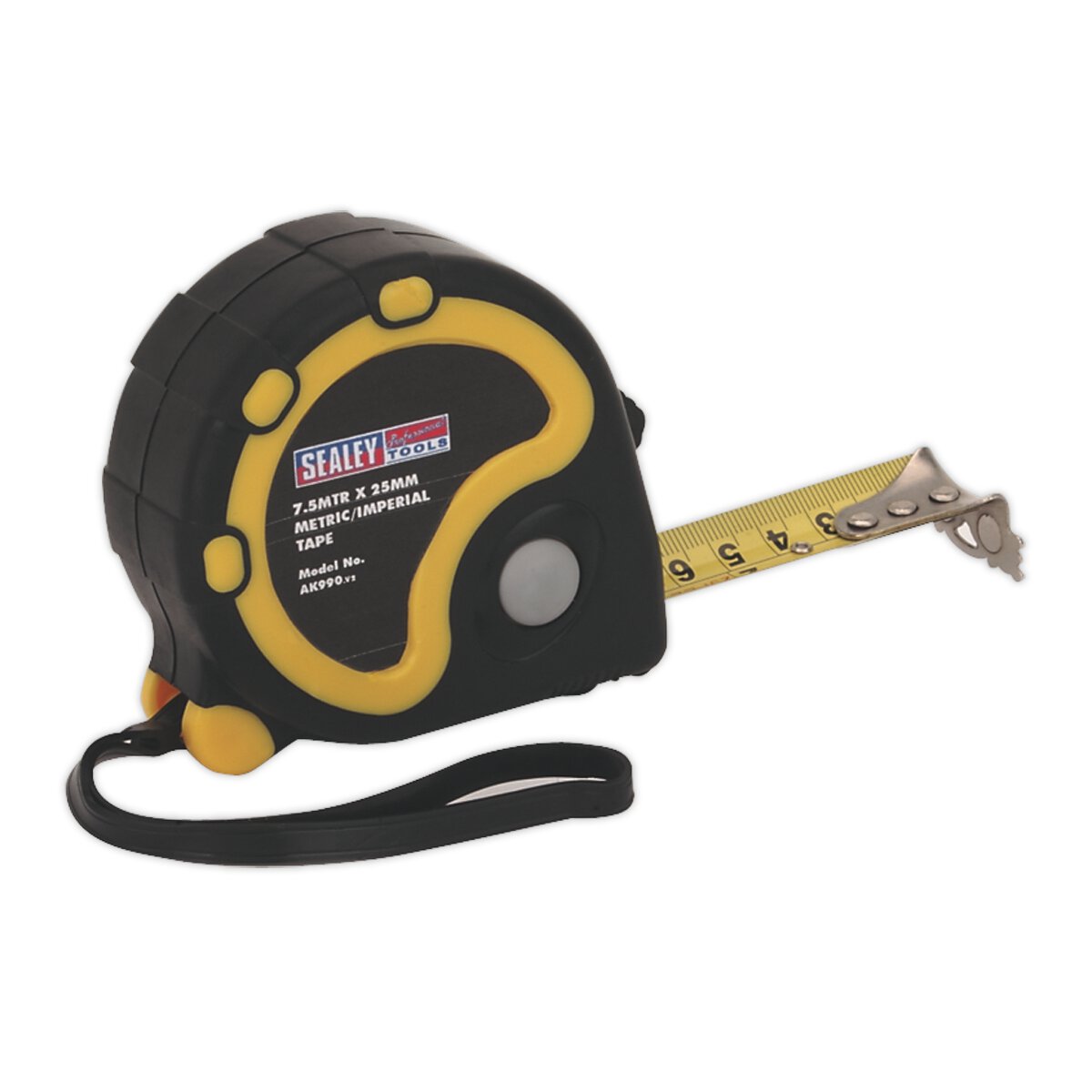 Rubber Tape Measure 7.5m(25ft) x 25mm Metric/Imperial | Building ...