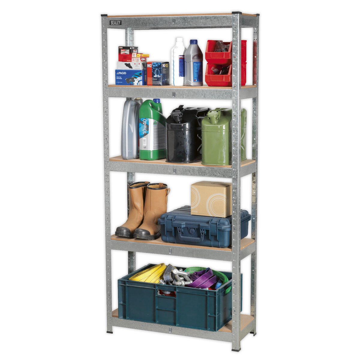 Racking Unit 5 Shelf 150kg Capacity Per Level | Building Materials Online