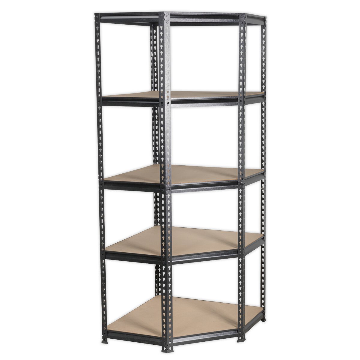 Corner Racking Unit 5 Level 150kg Capacity Per Level | Building ...