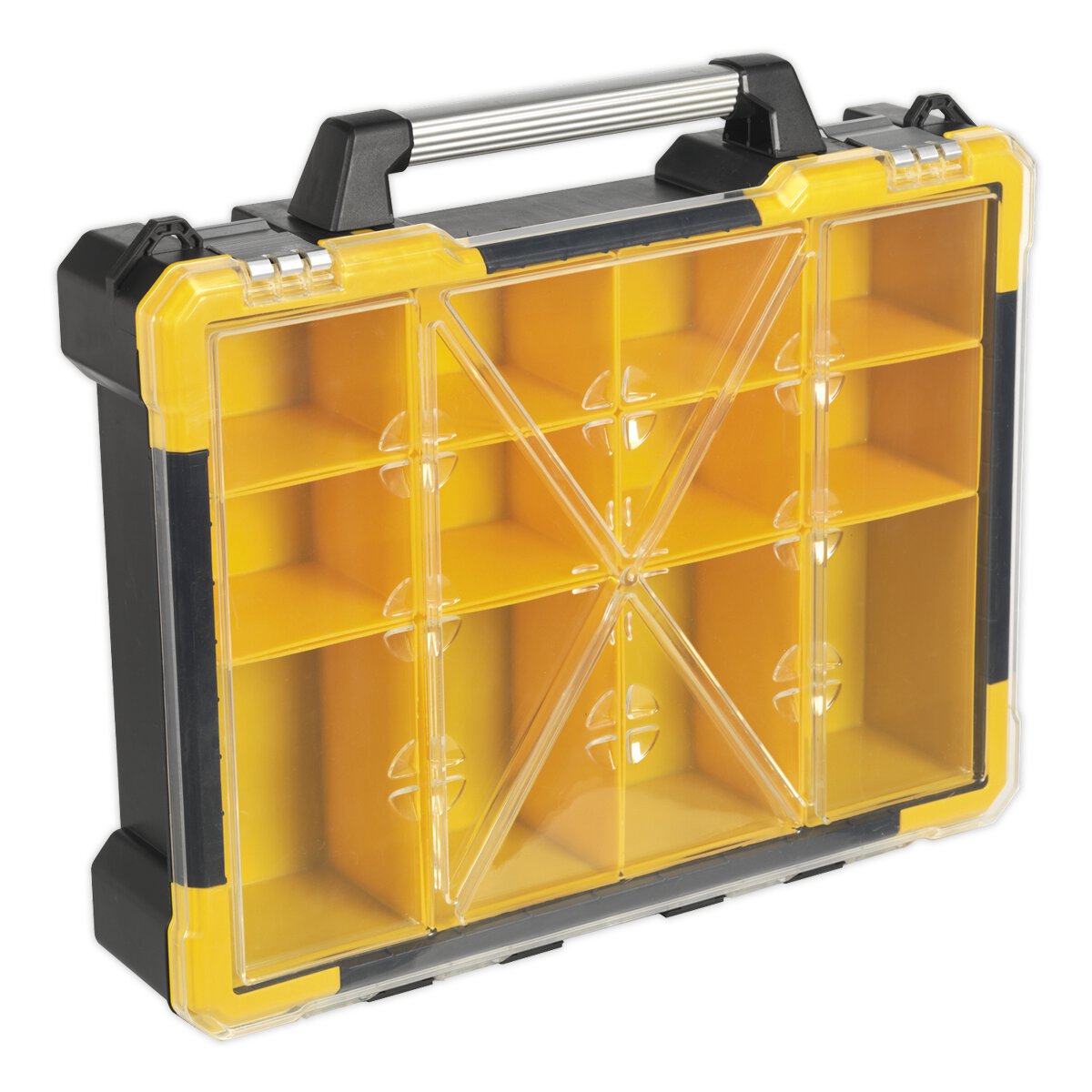 Parts Storage Case with 12 Removable Compartments | Building Materials ...