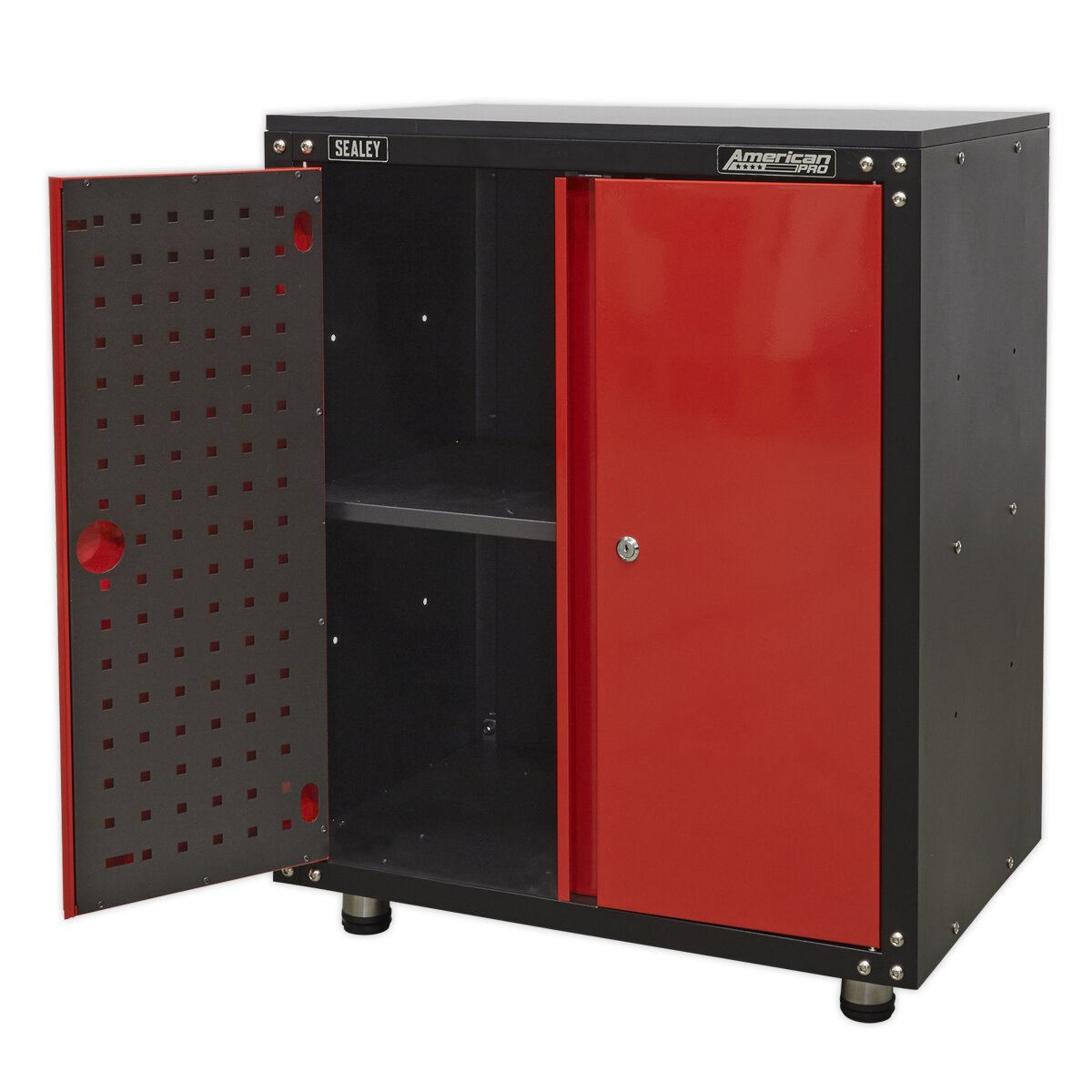 Modular 2 Door Cabinet with Worktop 665mm | Building Materials Online