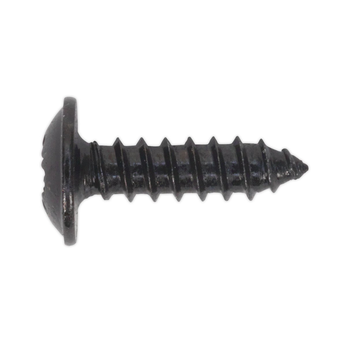 Self Tapping Screw 3.5 x 13mm Flanged Head Black Pozi BS 4174 Pack of ...