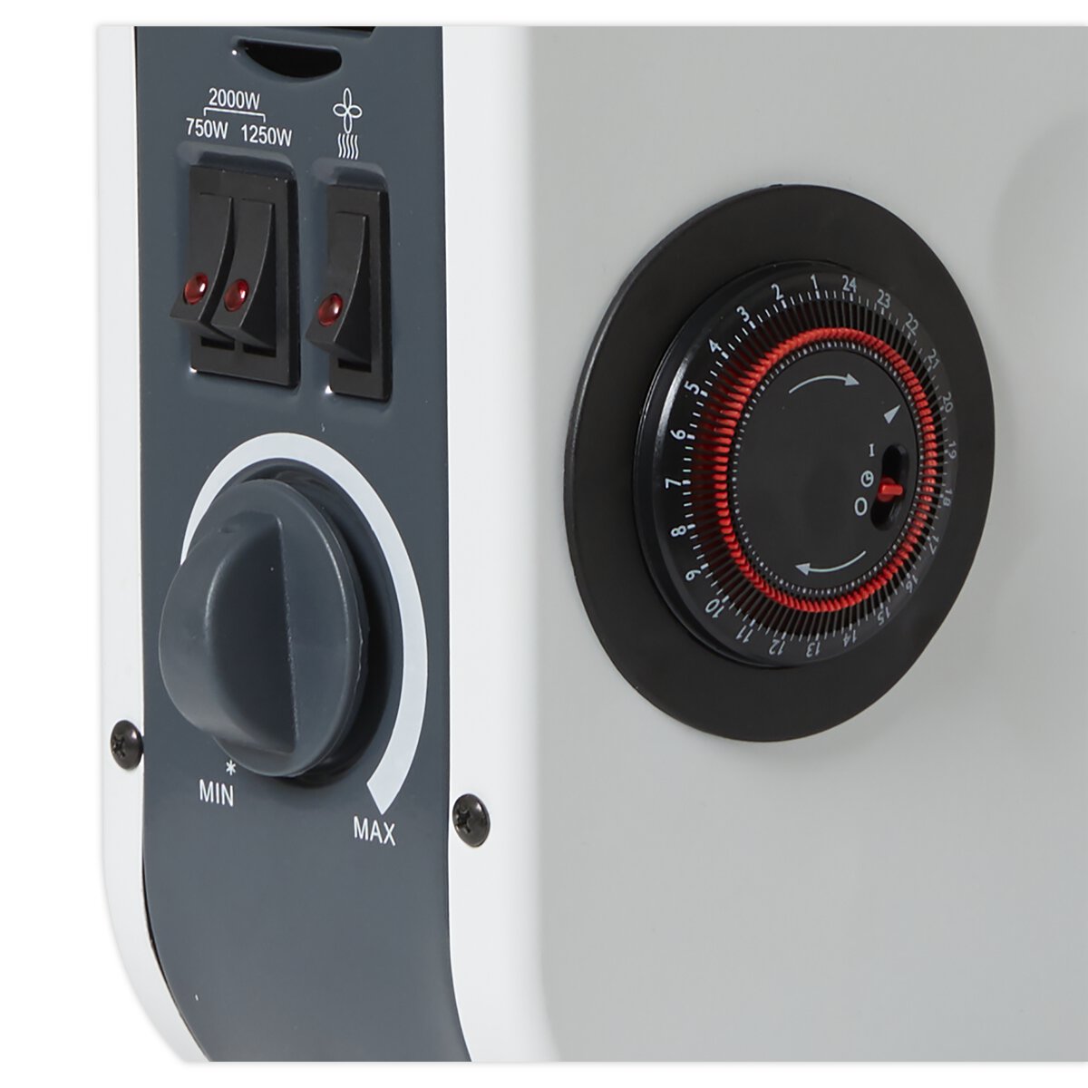 Convector Heater 2000W/230V with Turbo & Timer | Building Materials Online