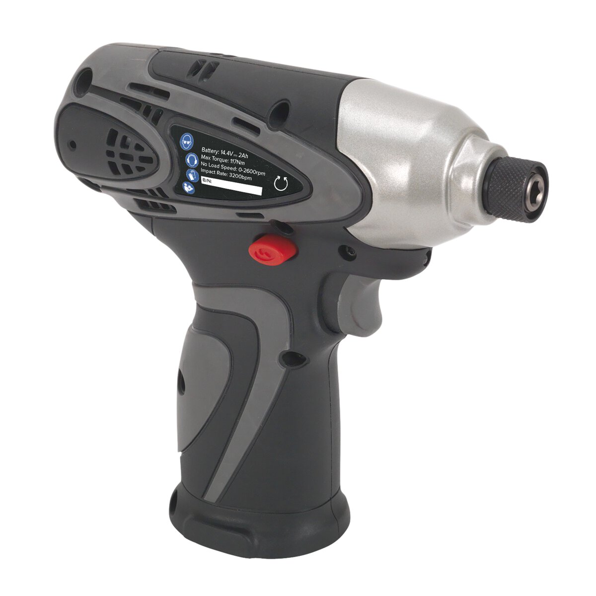 Impact Driver 1/4"Hex Drive 117Nm 14.4V Li-ion- Body Only | Building ...