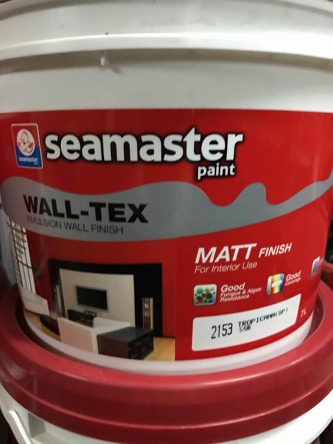 Seamaster Paint Wall-Tex Emulsion Wall Finish | Building Materials Online