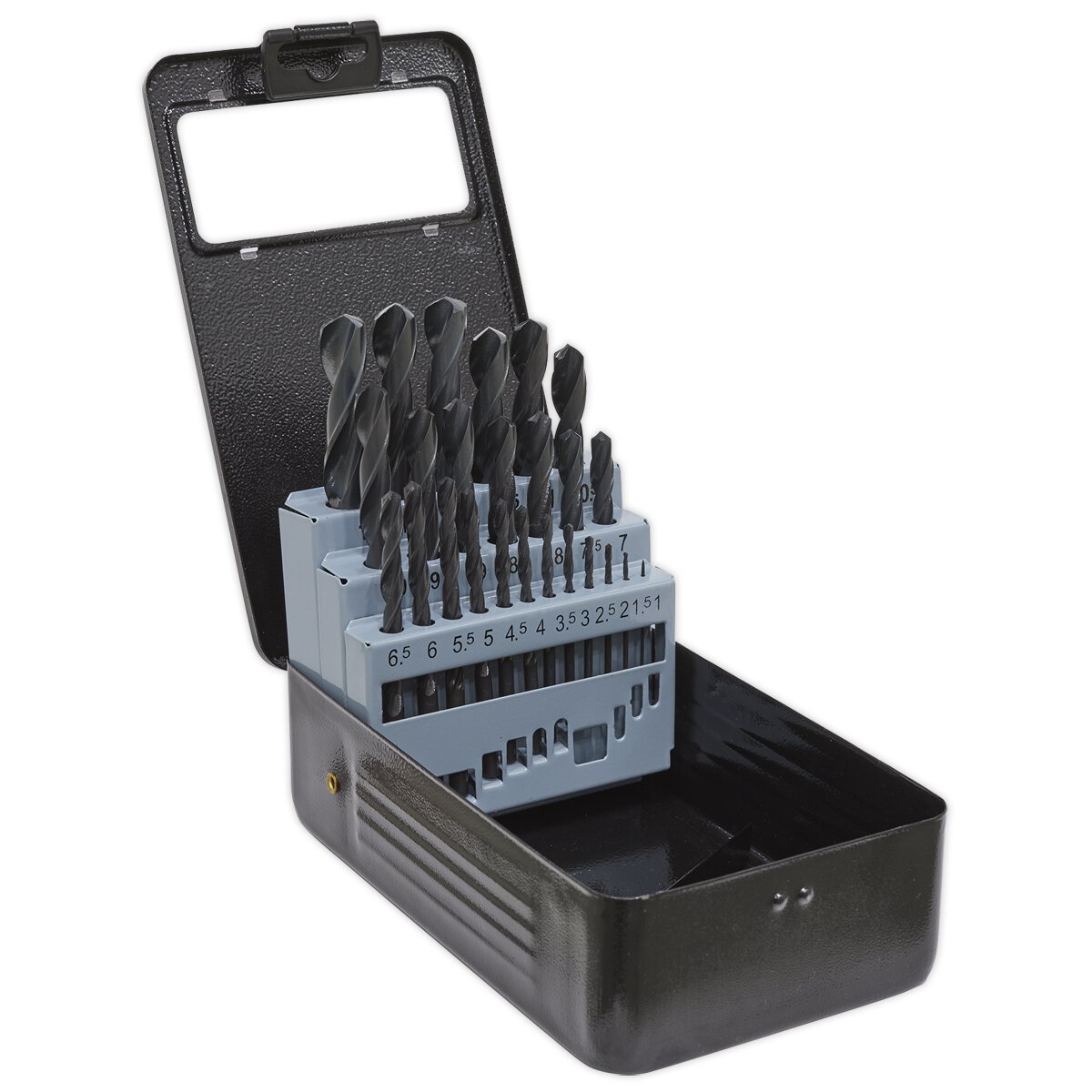 HSS Roll Forged Drill Bit Set 25pc 1-13mm | Building Materials Online