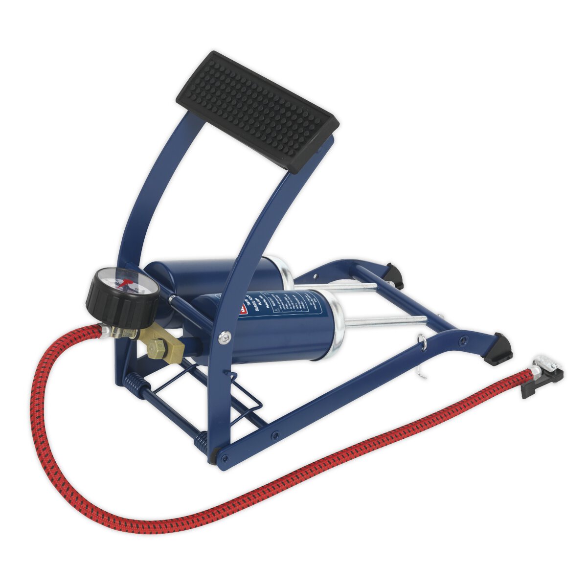 Foot Pump Twin Barrel | Building Materials Online