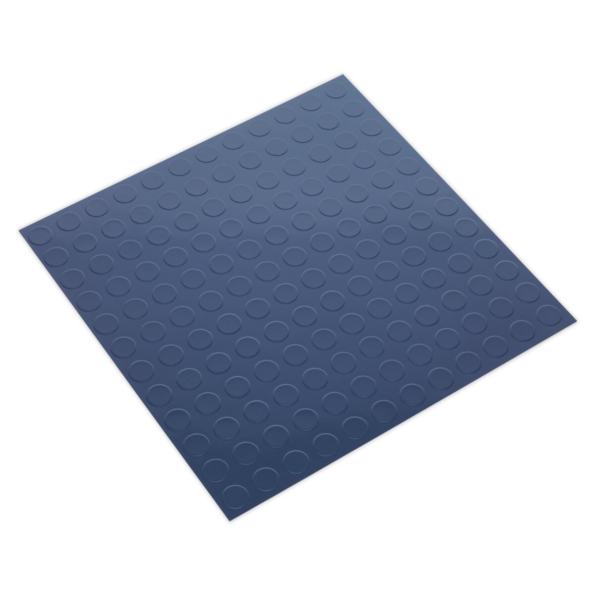Vinyl Floor Tile with Peel & Stick Backing - Blue Coin Pack of 16 ...