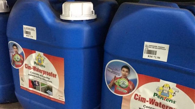 Pentens Cim Waterproofer Concrete And Mortar Waterproofing Admixture ...