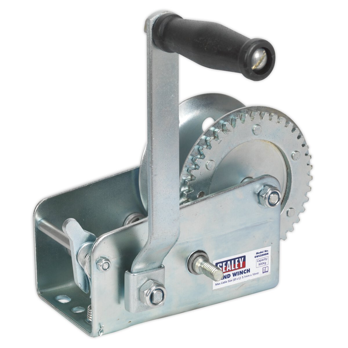 Geared Hand Winch 900kg Capacity | Building Materials Online