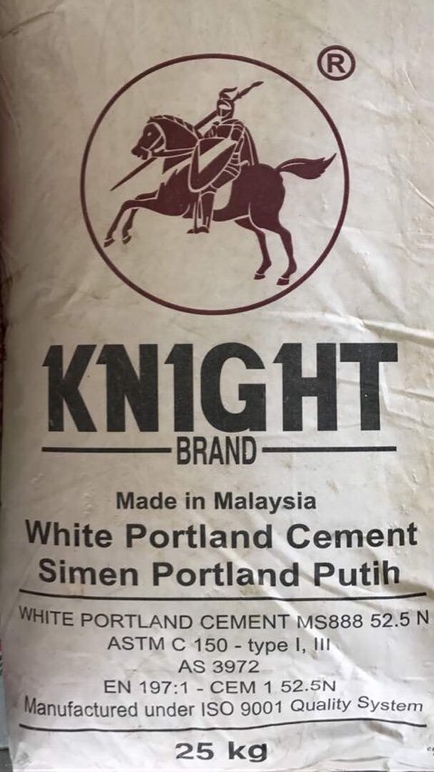 Knight Brand White Portland Cement | Building Materials Online