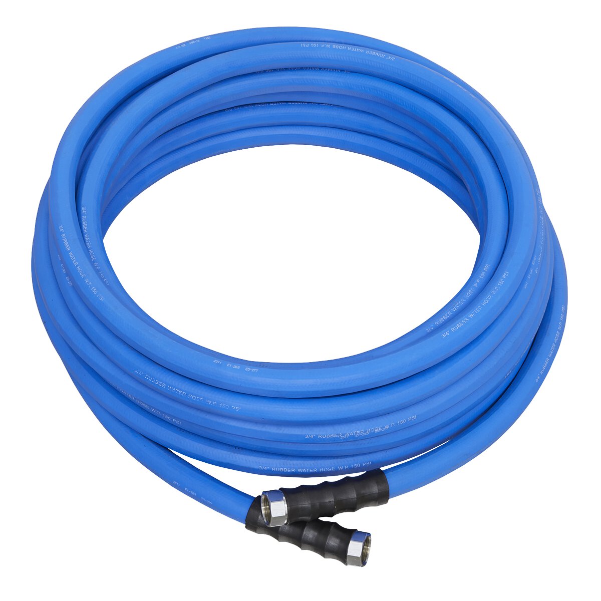 Hot & Cold Rubber Water Hose Hex Ø19mm 5m Heavy-Duty | Building ...