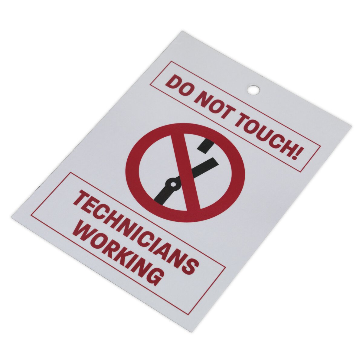 Hybrid/Electric Vehicle Keyring Warning Tag | Building Materials Online