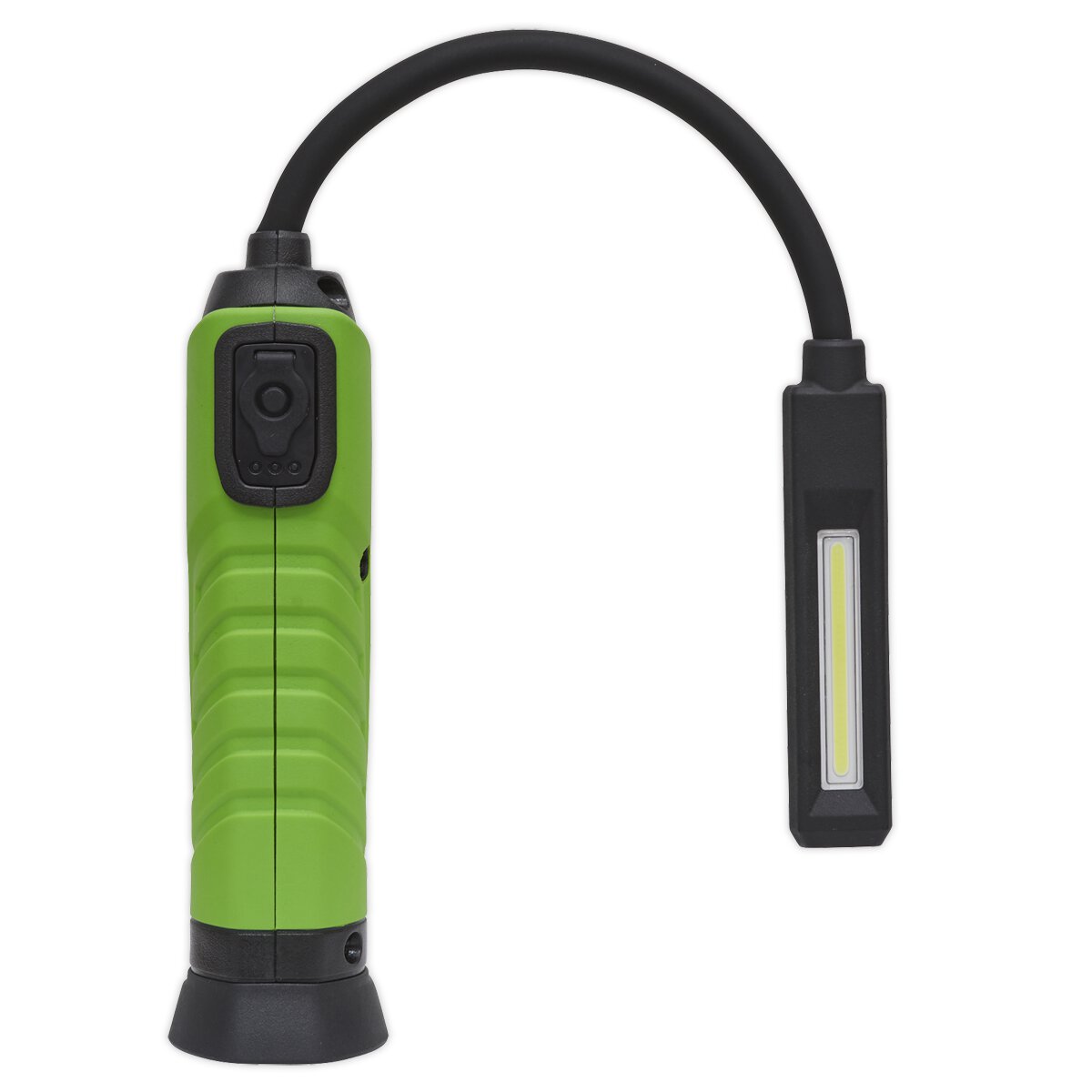 Flexi Rechargeable Green Inspection Lamp Li-ion 1 COB + 1 LED ...
