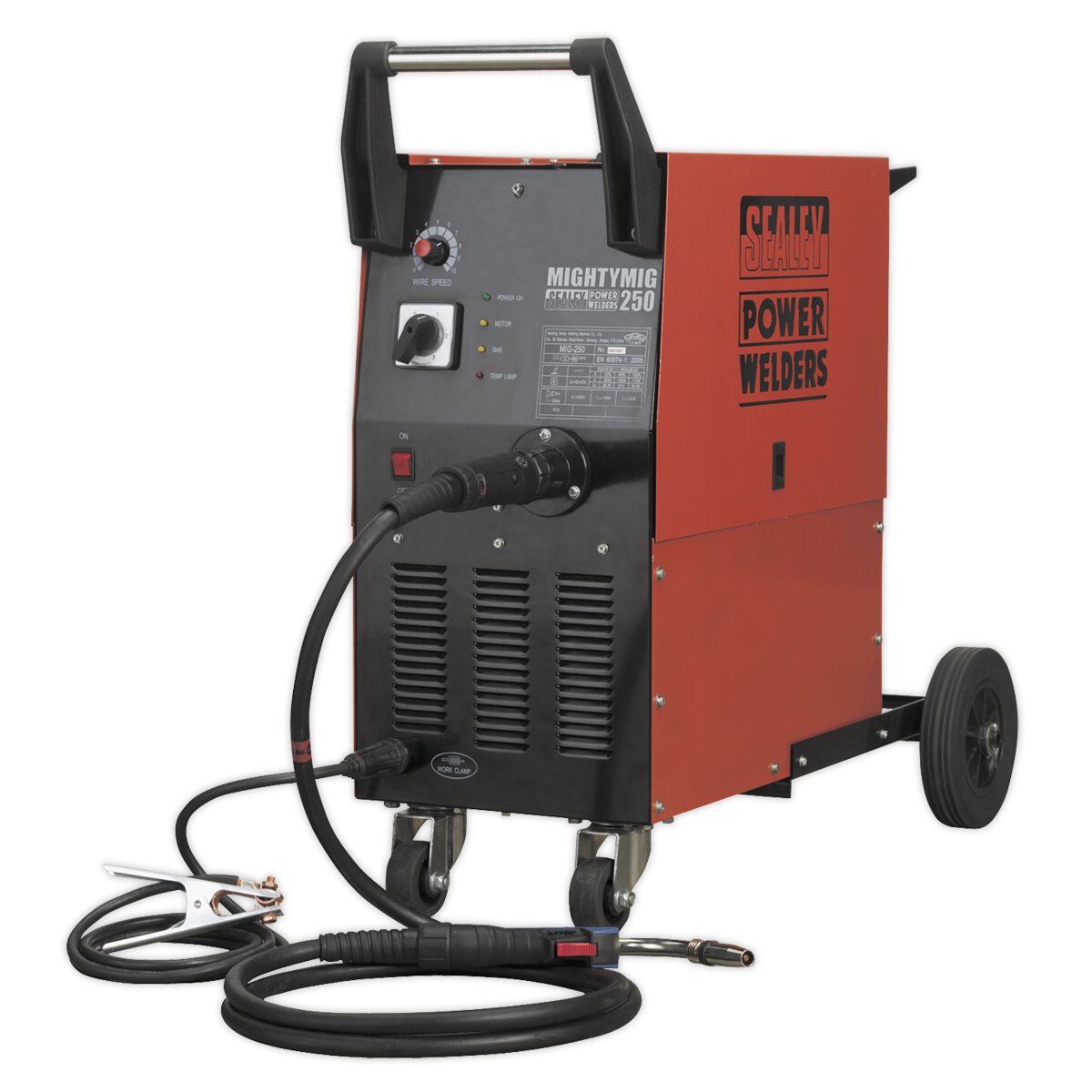 Professional Gas/No-Gas MIG Welder 250Amp with Euro Torch | Building ...