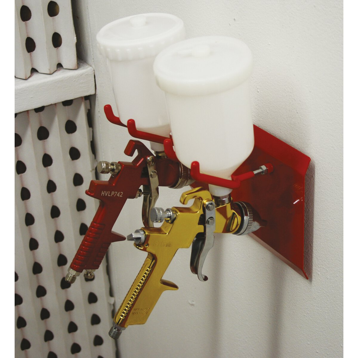 Magnetic Spray Gun Holder - 2 Gun | Building Materials Online